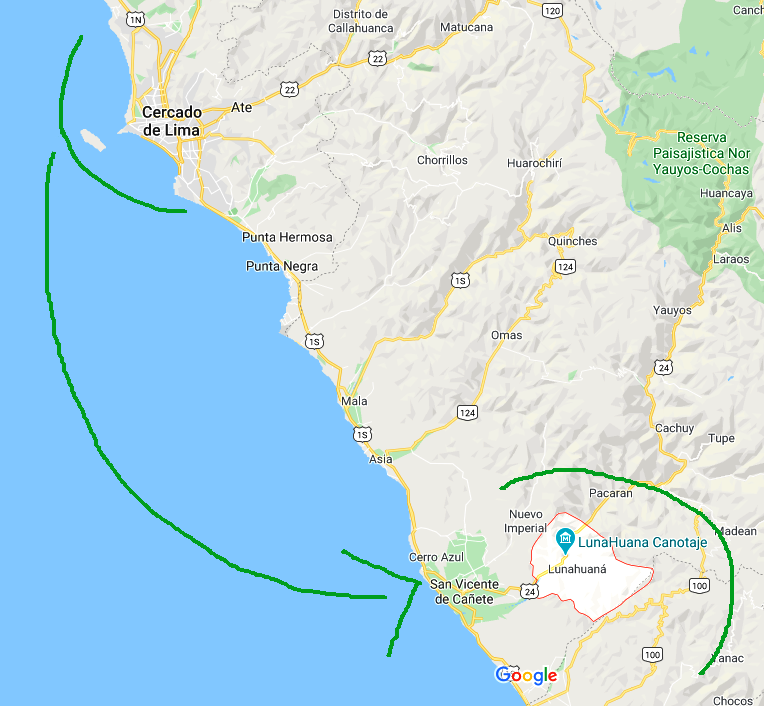 Lunahuaná – Un buhito en la montaña